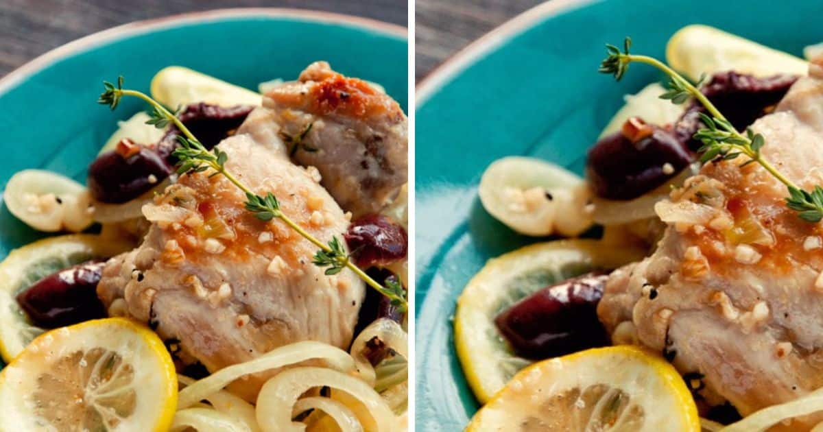 Olive, Garlic and Lemon Chicken Recipe | Paleo Leap