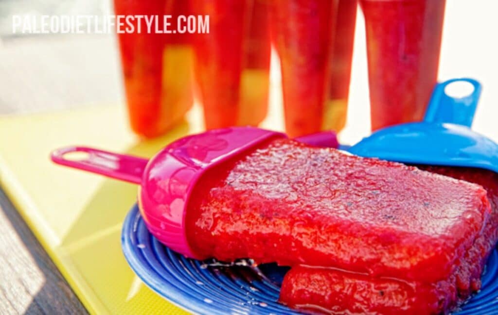 Chunky Fruit Popsicles Recipe | Paleo Leap