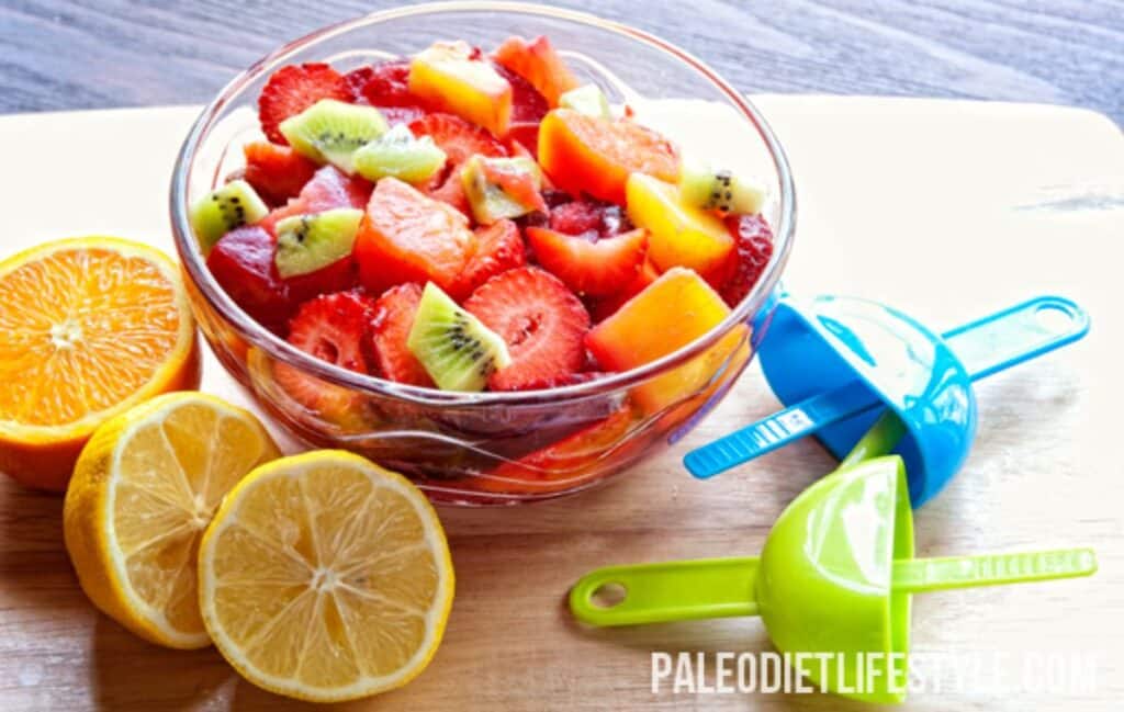 Chunky Fruit Popsicles Recipe | Paleo Leap