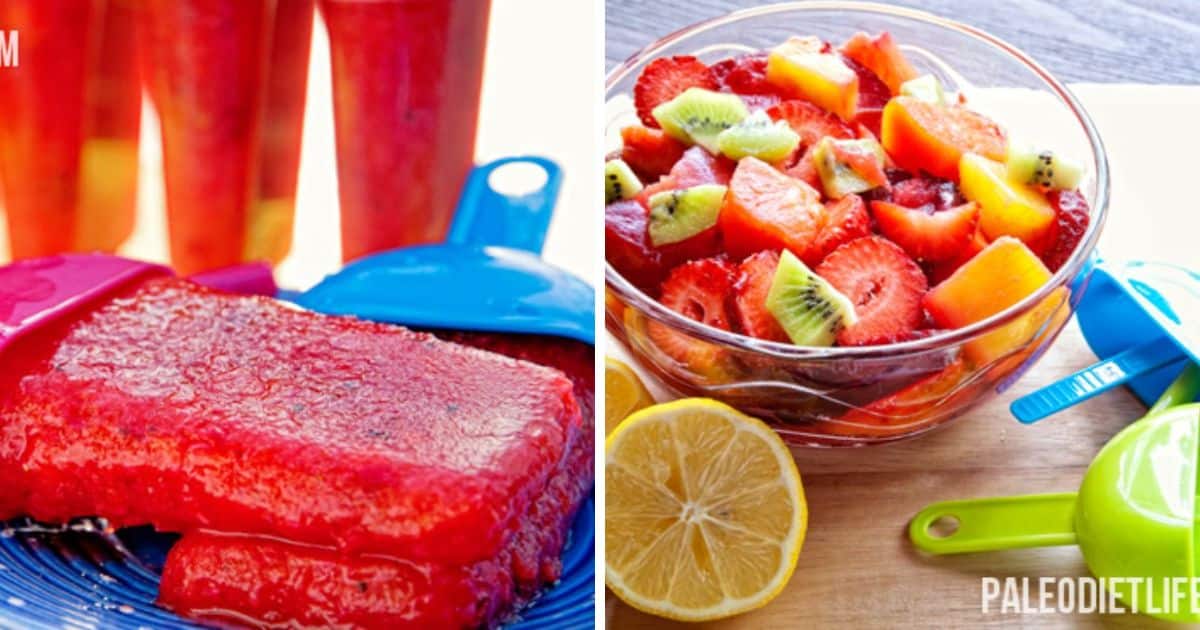 Chunky Fruit Popsicles Recipe | Paleo Leap
