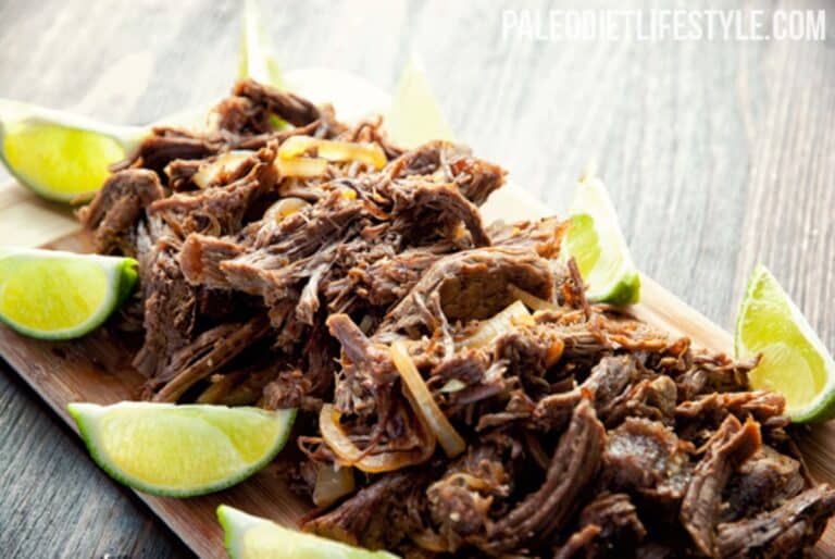 Cuban Shredded Beef Recipe | Paleo Leap