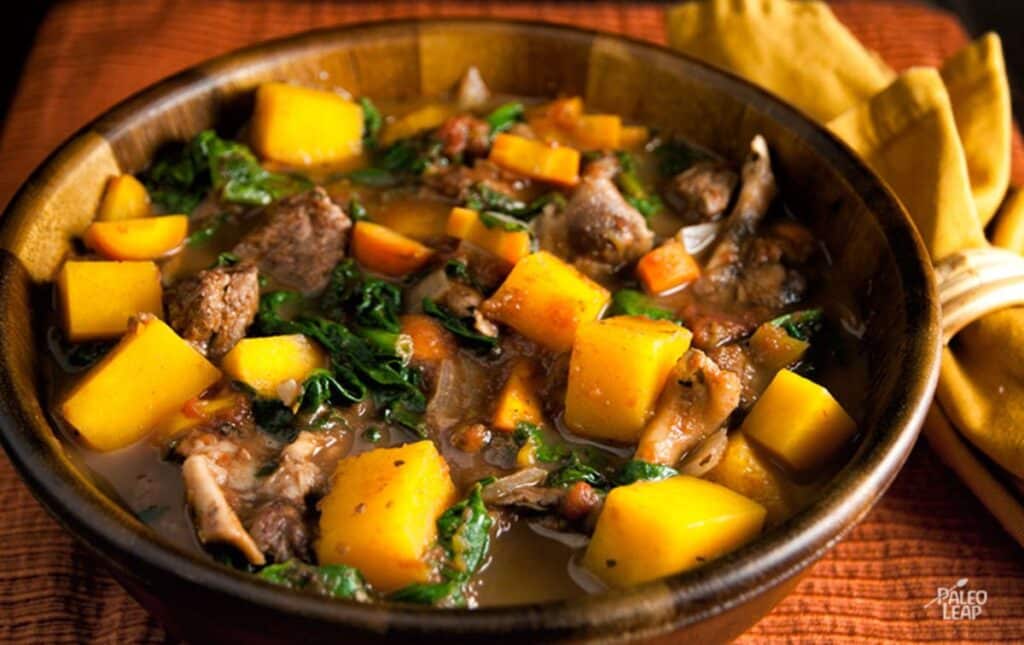 Butternut Squash and Beef Stew Recipe | Paleo Leap