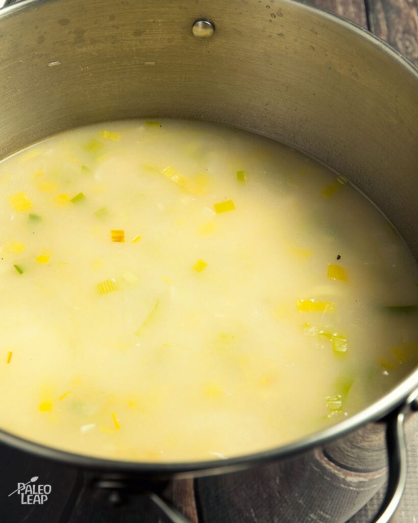 Cream of Chicken and Leek Soup Recipe | Paleo Leap