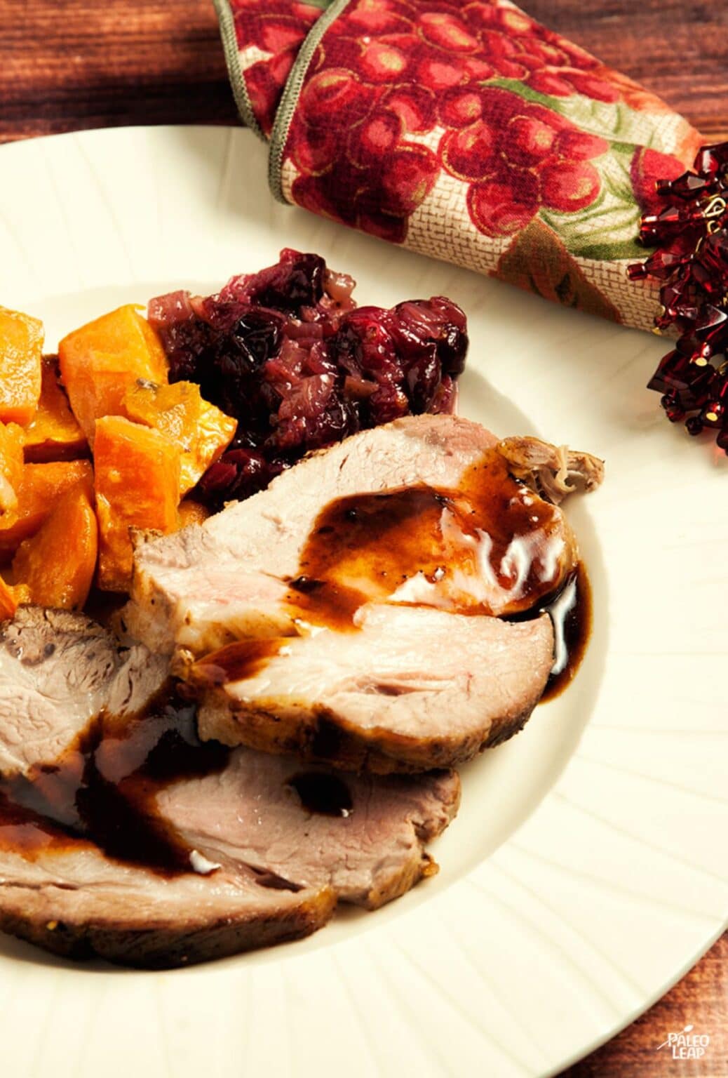Holiday Spiced Pork Roast Recipe | Paleo Leap