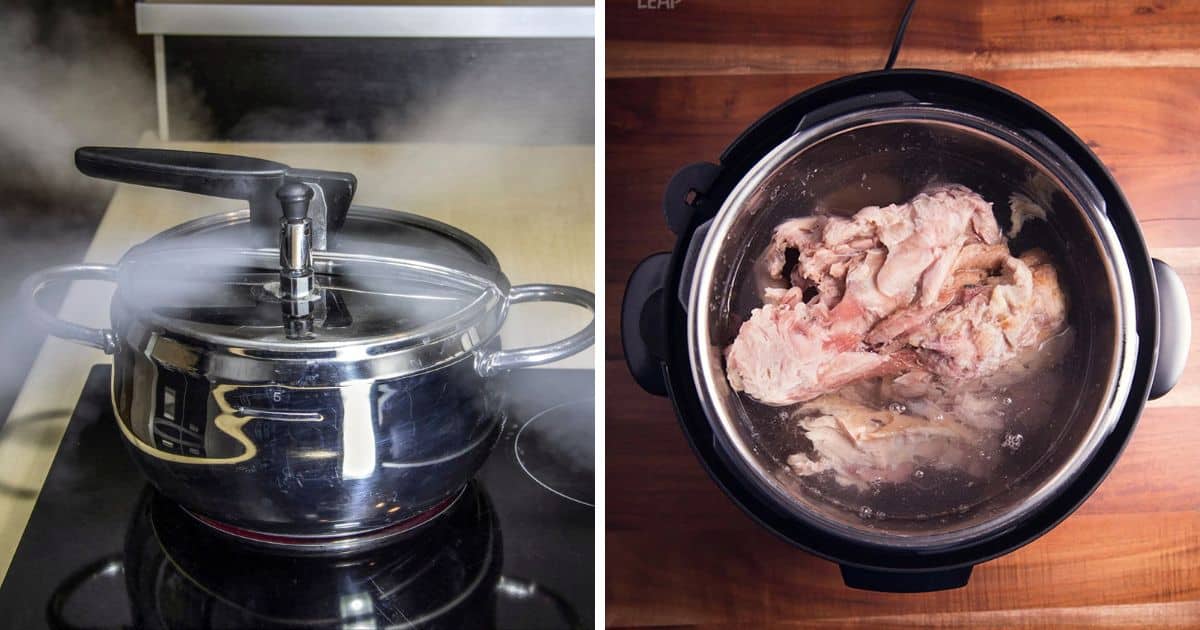 Easy Pressure Cooker Stock | Paleo Leap