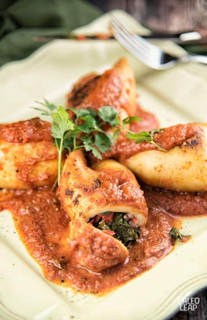 Stuffed Calamari Recipe | Paleo Leap