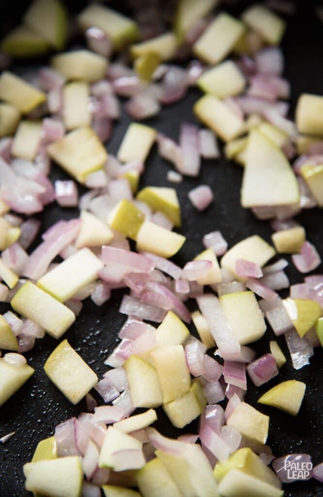 Apple and Onion Scrambled Eggs Recipe | Paleo Leap