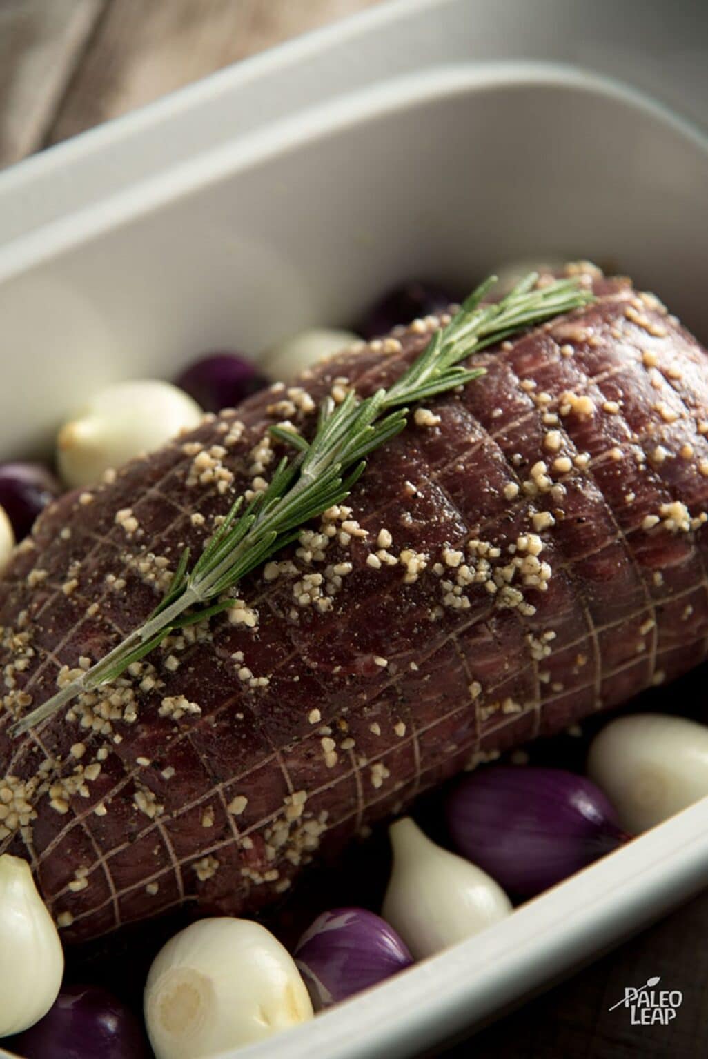 Garlic And Rosemary Roast Beef Recipe | Paleo Leap