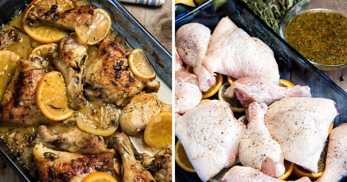 Roasted Citrus And Herb Chicken Recipe | Paleo Leap