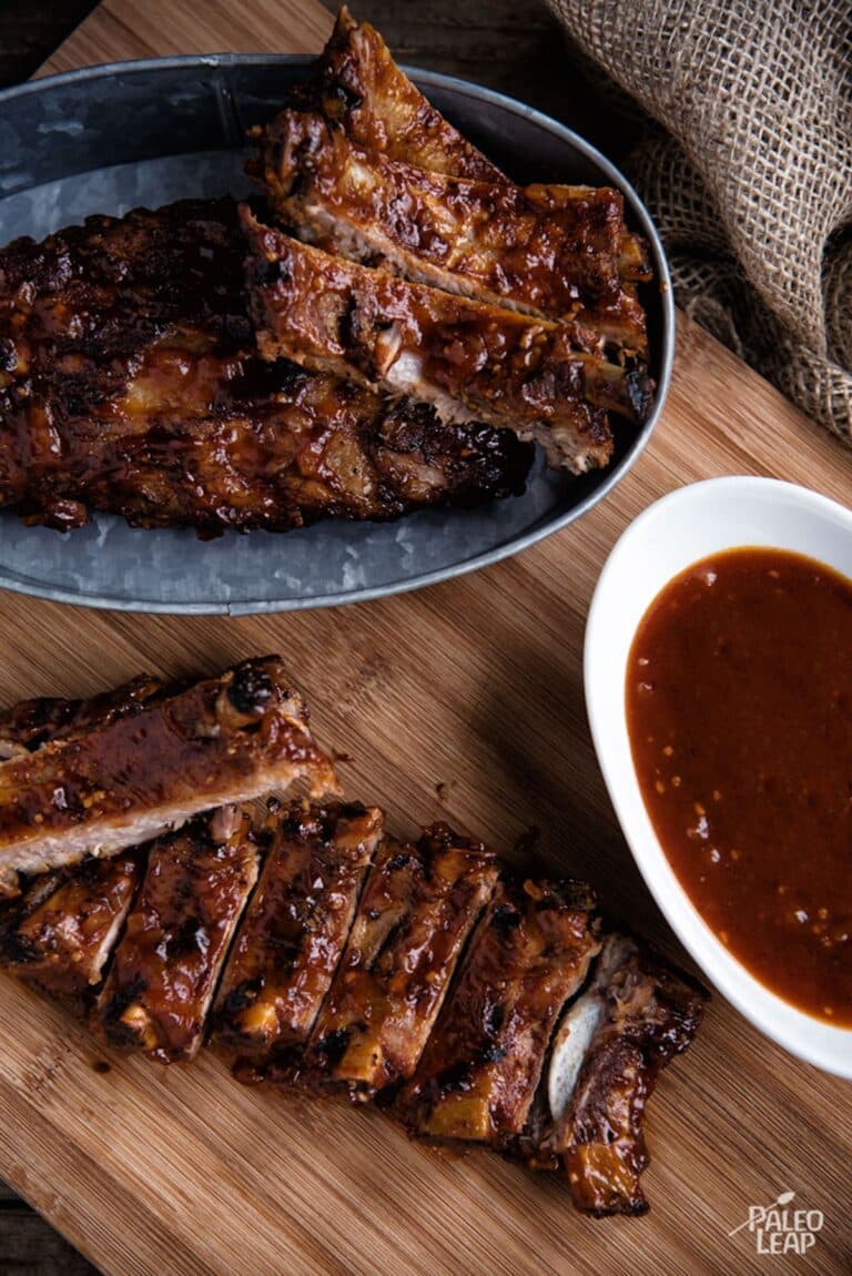 Maple-Barbecue Ribs Recipe | Paleo Leap