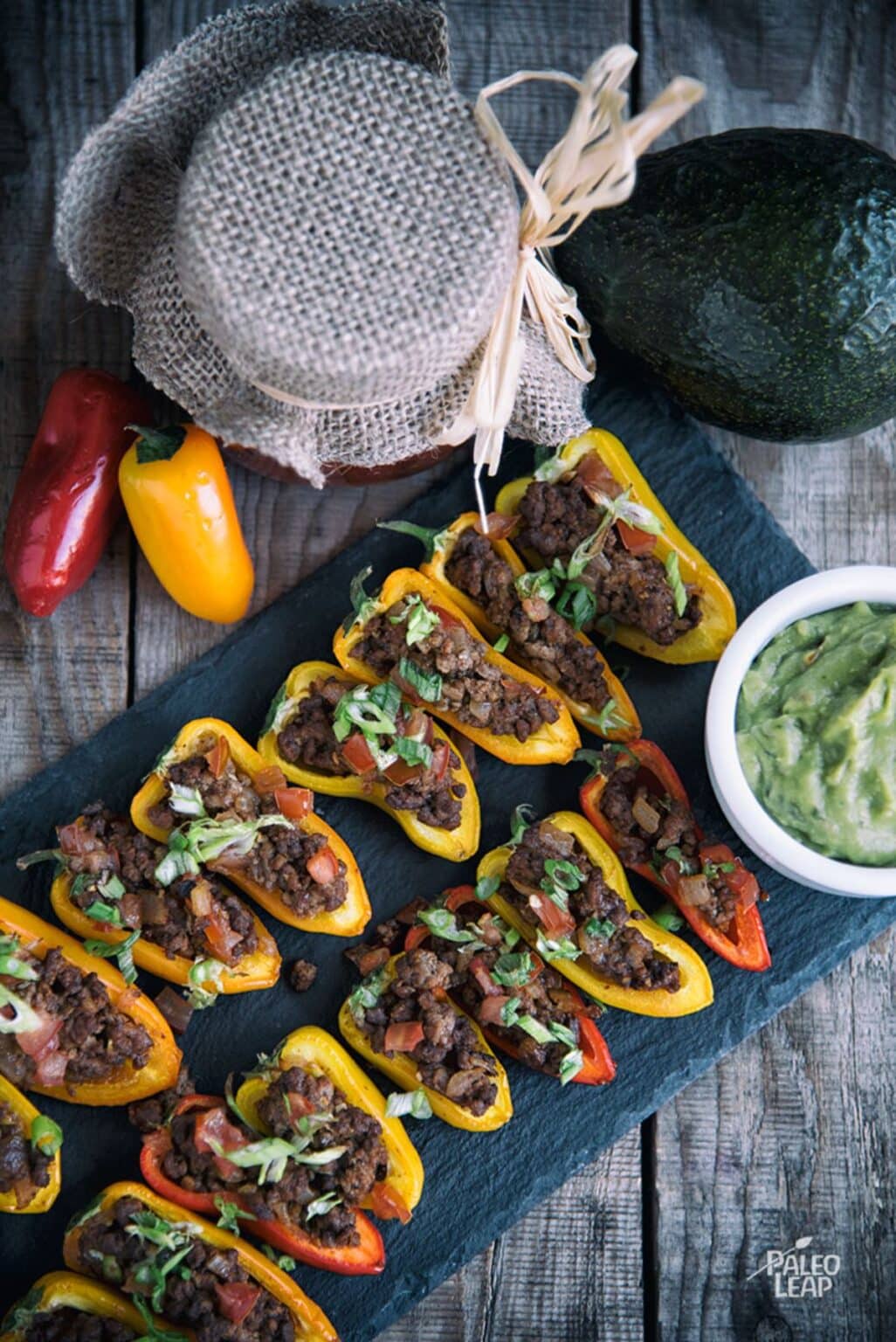 Bell Pepper Nacho Bites Recipe | Paleo Leap