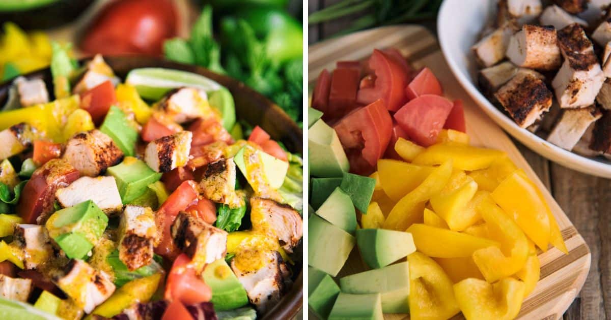 Chunky Chicken Taco Salad Recipe | Paleo Leap
