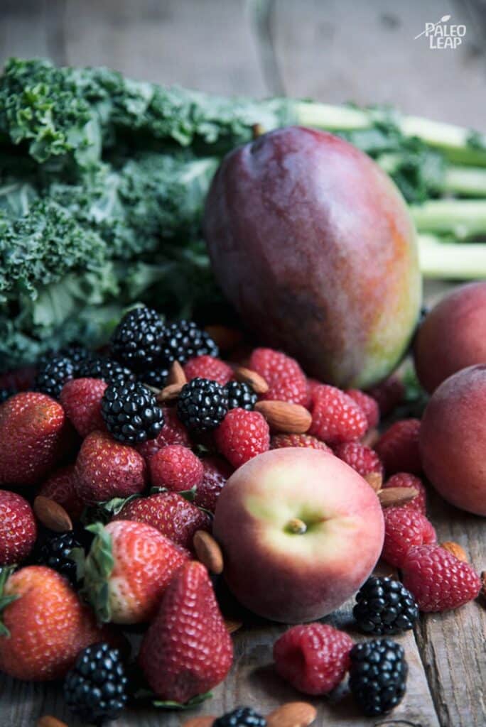 Fresh Fruit And Kale Salad Recipe | Paleo Leap