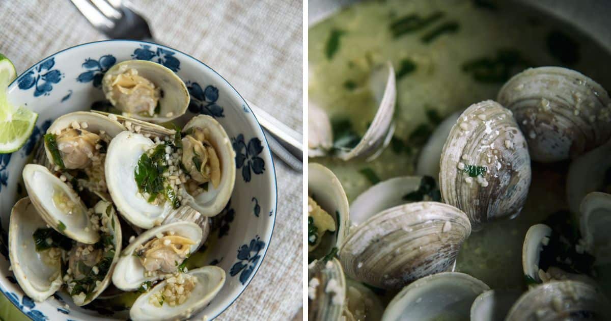 Steamed Garlic Clams Recipe | Paleo Leap