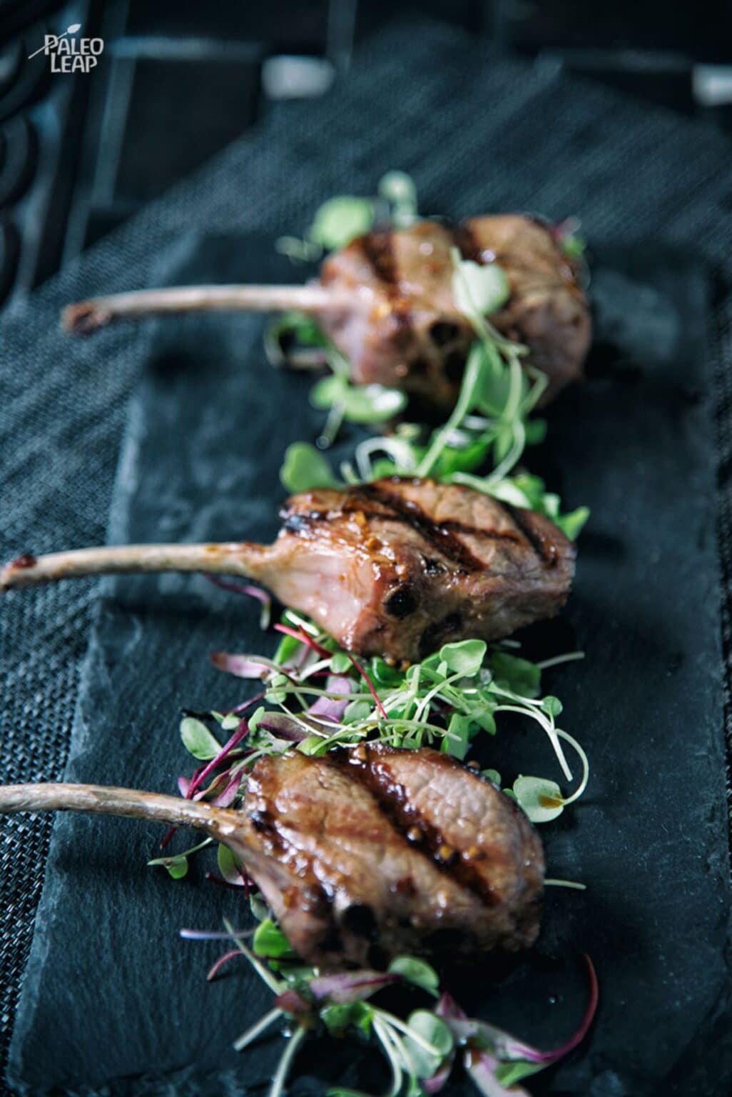 Grilled Ginger Lamb Chops Recipe | Paleo Leap