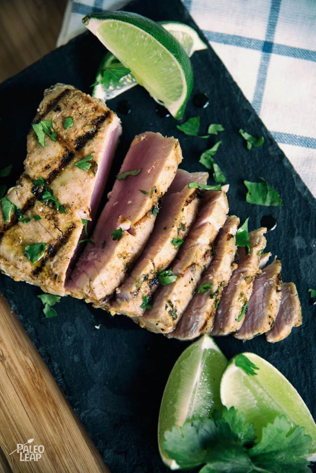Spicy Cilantro-Lime Tuna Recipe | Paleo Leap