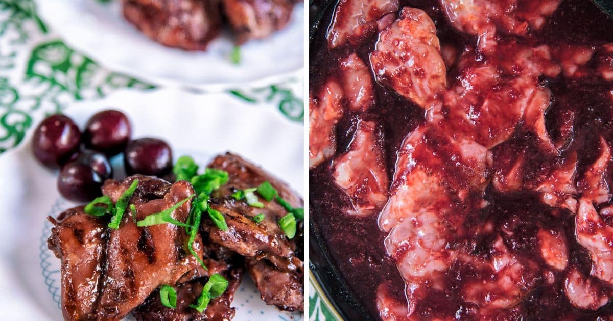 Cherry Chicken Recipe | Paleo Leap
