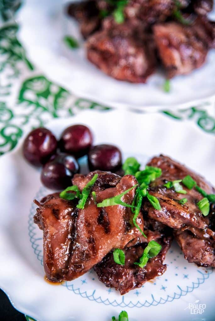 Cherry Chicken Recipe | Paleo Leap