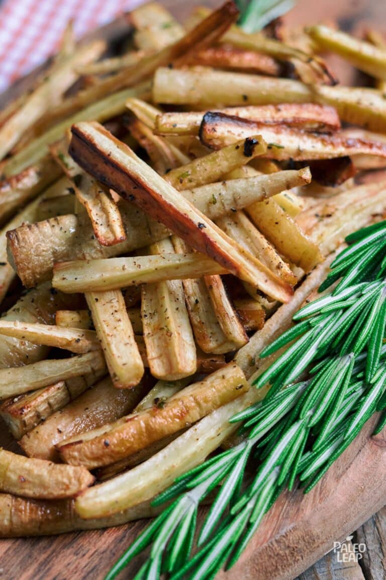 Herb Parsnip Fries Recipe | Paleo Leap