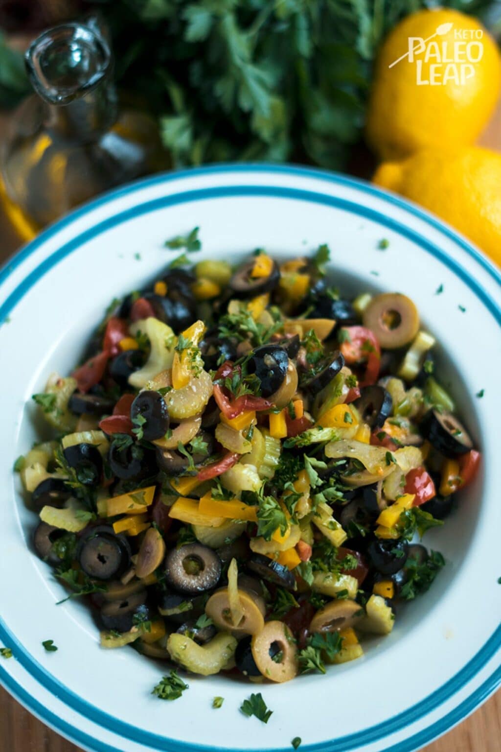 Celery And Olive Salad Recipe | Paleo Leap