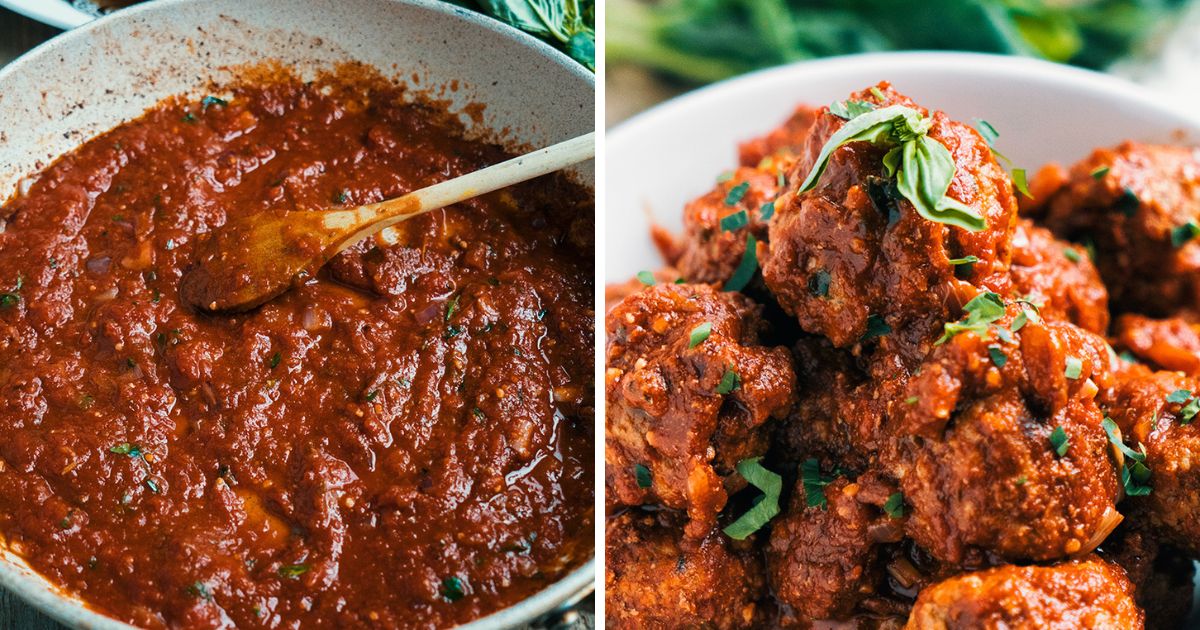 Meatballs With Marinara Sauce Recipe | Paleo Leap