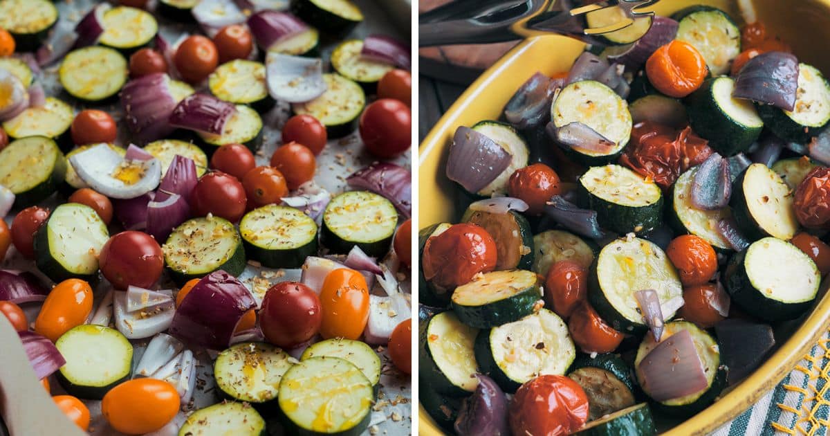 Roasted Italian Zucchini and Tomatoes Recipe | Paleo Leap