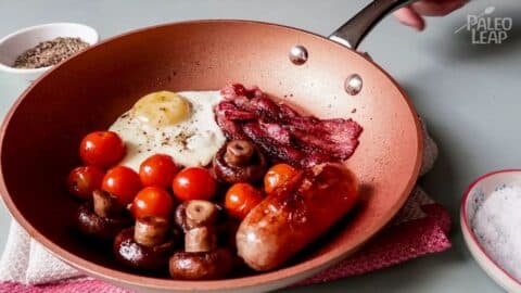 Breakfast for One in a Pan Recipe | Paleo Leap