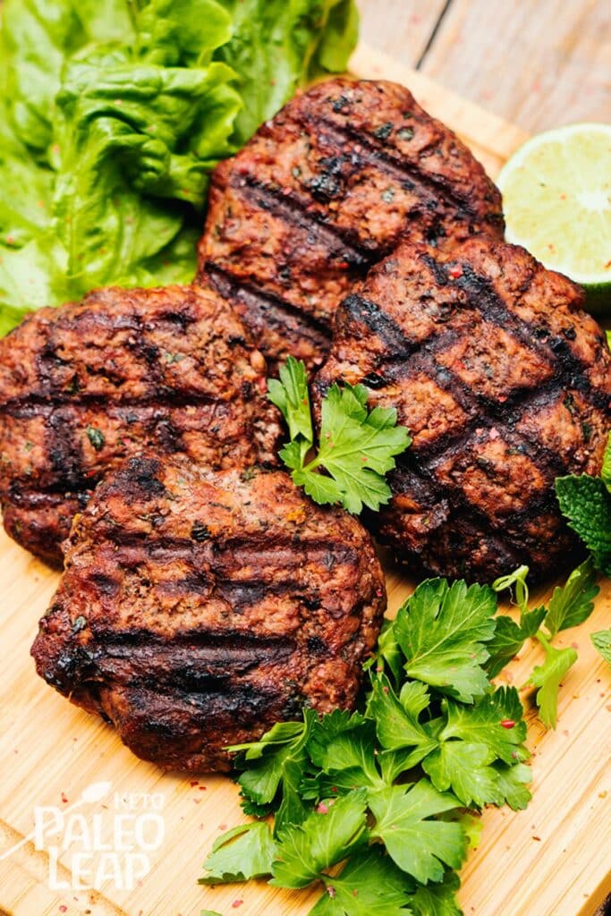 Keto Kafta Burgers Recipe | Paleo Leap