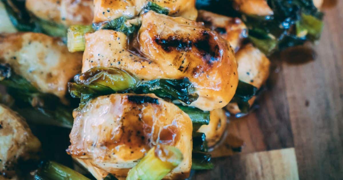 Yakitori-Style Chicken Skewers Recipe | Paleo Leap