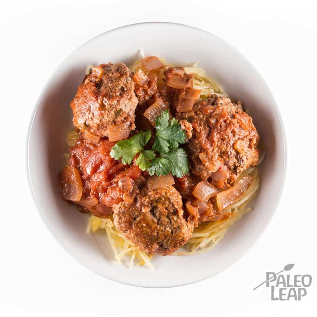 Paleo Spaghetti and Meatballs Recipe | Paleo Leap