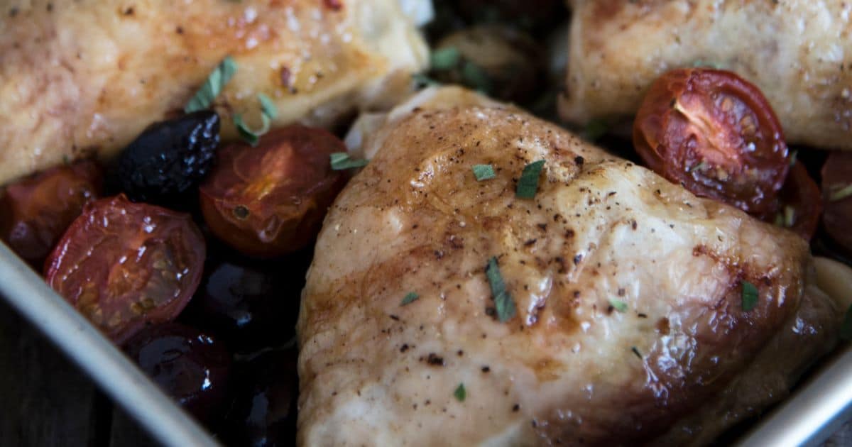 Greek-Style Roast Chicken Recipe | Paleo Leap