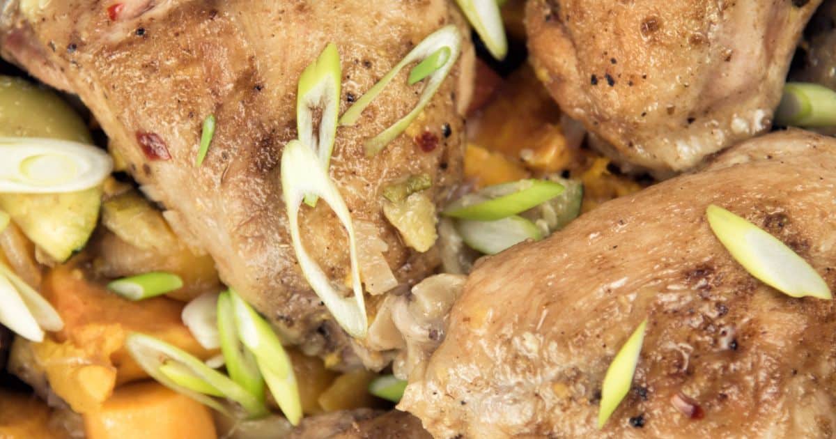 Chicken Colombo Vegetables Recipe | Paleo Leap