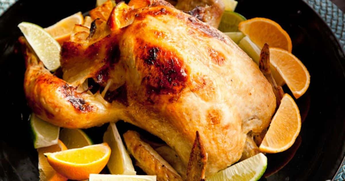 Ginger Citrus Roast Chicken Recipe | Paleo Leap