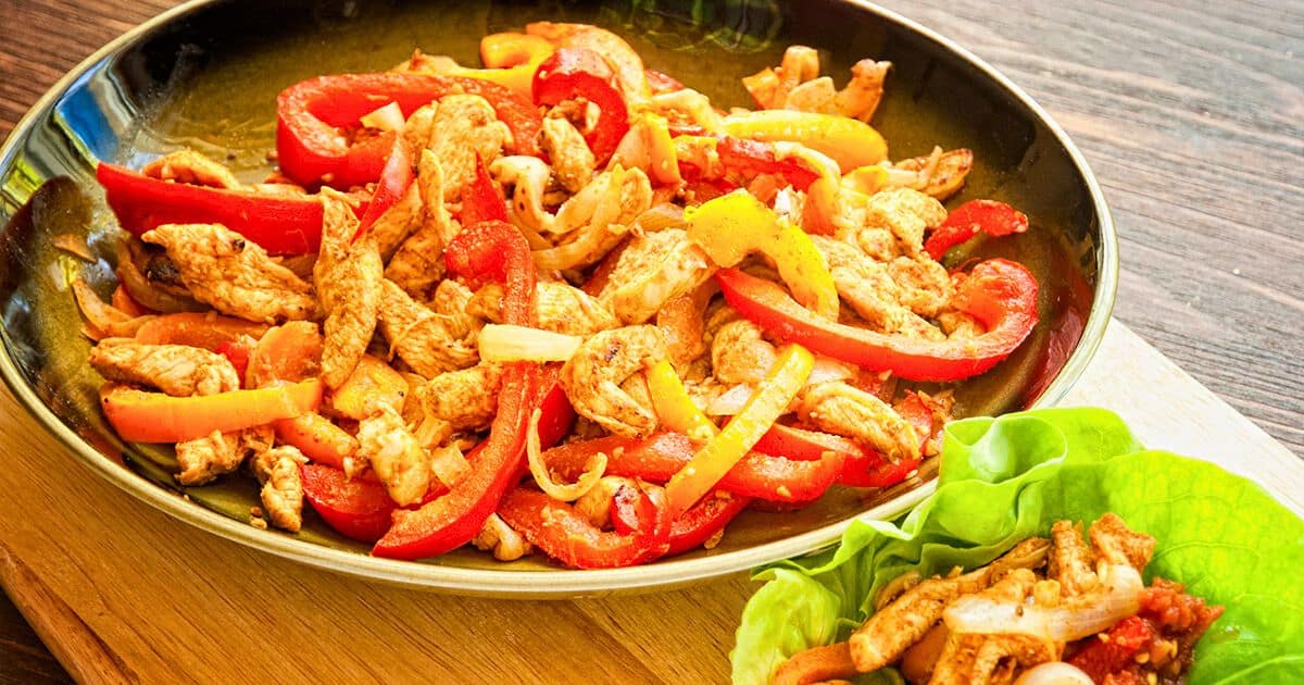 Paleo Chicken Fajitas Recipe - Paleo Beasts