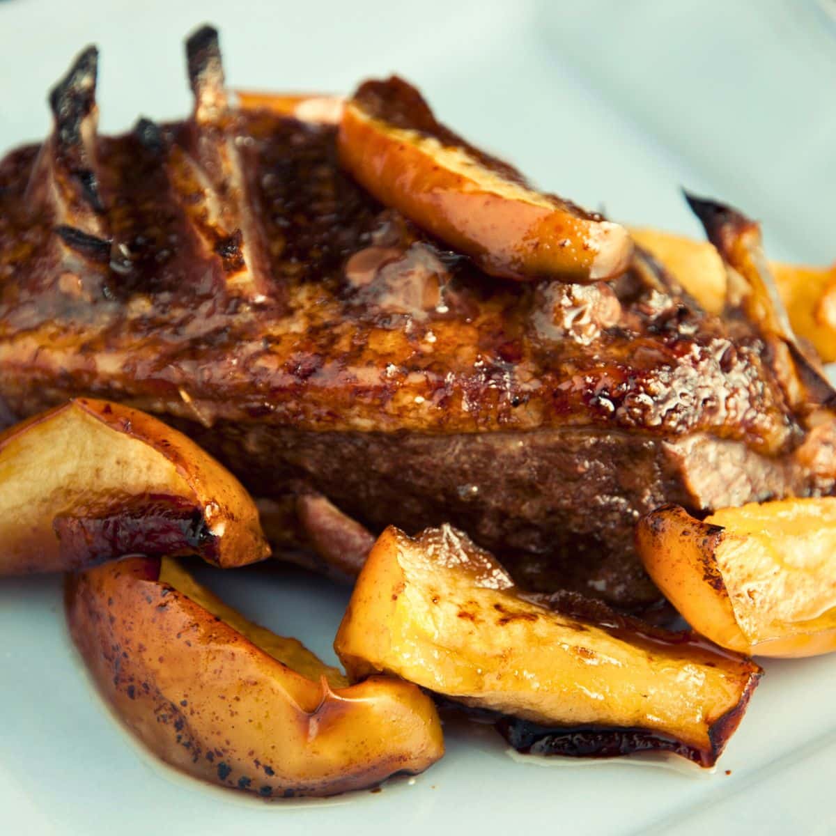 Roast Duck with Apples | Paleo Leap