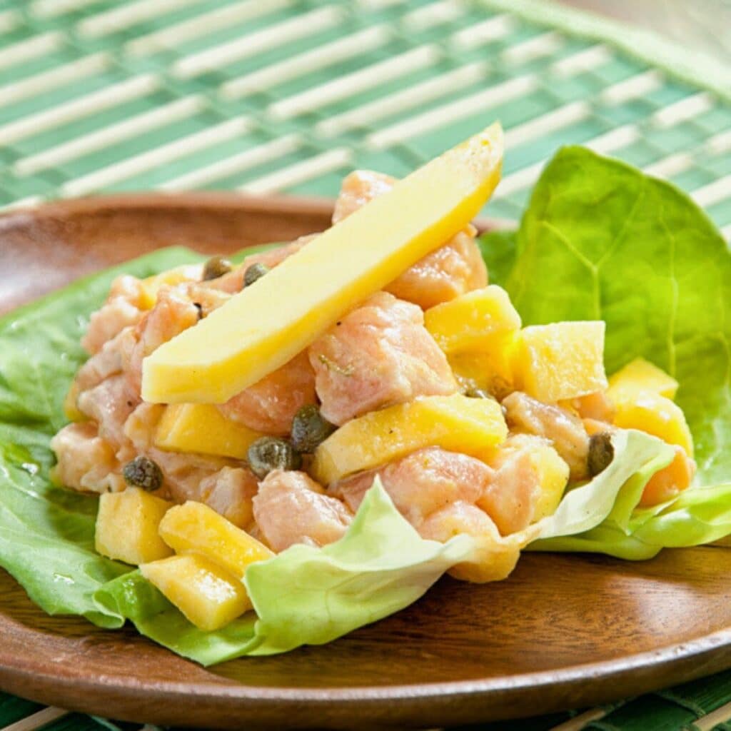 Mango And Salmon Tartare | Paleo Leap