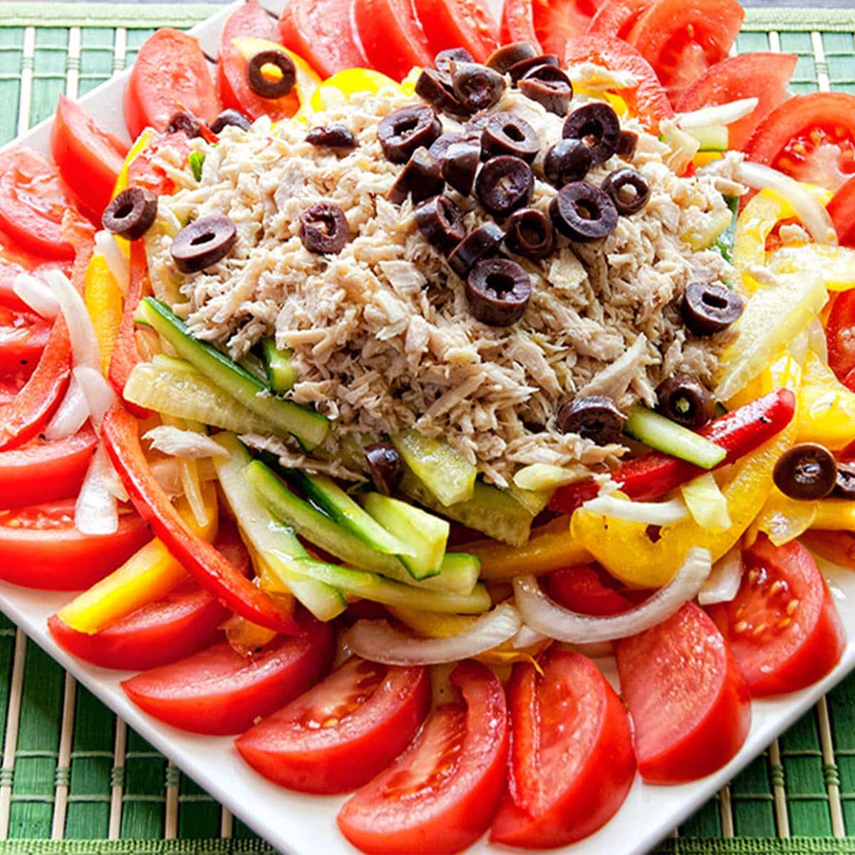 Tuna and Summer Vegetable Salad | Paleo Leap